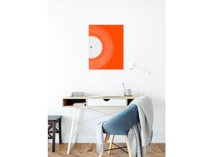 4055065030604 - Leinwandbild KOMAR White Vinyl - Größe 30 x 40 cm orange (farbe bild(er) orange) B30cm Holz Papier Bilder Keilrahmenbild mi Echtholzrahmen