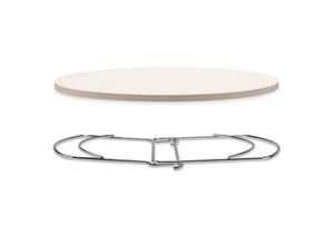 8022068088433 - Pizzastein Backplatte Rund Camping Outdoor Grill Zubehör Ofen Brot 34 cm