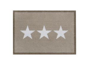 4255636649215 - NYVI Fußmatte Deko - Wetterfest Rutschfest Waschbar für Innen und Außen FarbeBeige Creme Größe67x180 cm 4255636649215 - NYVI Fußmatte Deko - Wetterfest Rutschfest Waschbar für Innen und Außen FarbeBeige Creme Größe67x180 cm