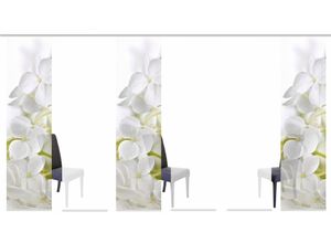 4056751137294 - Schiebegardine HOME WOHNIDEEN PADUA weiß B60cm H245cm Polyester Gardinen HxB 245x60 inkl Befestigungszubehör 4056751137294 - Schiebegardine HOME WOHNIDEEN PADUA weiß B60cm H245cm Polyester Gardinen HxB 245x60 inkl Befestigungszubehör