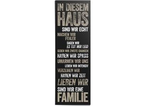 8714597528428 - Poster REINDERS In diesem Haus schwarz (farbe bild(er) schwarz) B53cm H158cm Papier Bilder