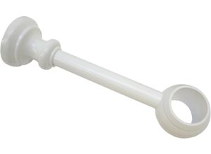 4003018005094 - Gardinenstangenhalter Träger geschlossen für Ø 28 mm Gr 1 weiß L17cm Ø28cm Gardinenstangenhalterungen Serie Gardinenstangen-Set Bifo Ø 28 mm