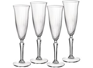 4006344320428 - Sektglas RITZENHOFF & BREKER Perpetuo transparent B7cm H23cm Ø7cm Glas Trinkgefäße 4er Set je 210 ml 4006344320428 - Sektglas RITZENHOFF & BREKER Perpetuo transparent B7cm H23cm Ø7cm Glas Trinkgefäße 4er Set je 210 ml