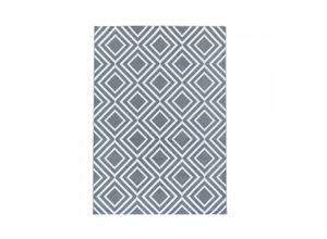 4053659039682 - Moderner Kurzflor-Teppich im Rauten-Design Pflegeleicht ideal für das Wohnzimmer