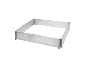 4250690701695 - Aluminium-Aufsatzrahmen VE 2 Stk für Paletten 1200 x 800 mm mit 4 Scharnieren ab 5 VE ratioform