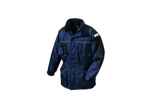 4031301022978 - Winterparka marine   schwarz Wassersäule 2000 mm Größe S kaiserkraft