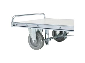 7330726220233 - Auffahrbremse für Vierwandwagen Innen-LxB 1200 x 600 mm für Hinterachse