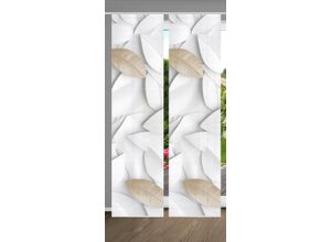 4056751515115 - Schiebegardine HOME IN GREEN LISON Gr 1 beige (naturfarben) B60cm H245cm Polyester Gardinen SET DIGITALDRUCKBAMBUSOPTIK RECYCELT 4056751515115 - Schiebegardine HOME IN GREEN LISON Gr 1 beige (naturfarben) B60cm H245cm Polyester Gardinen SET DIGITALDRUCKBAMBUSOPTIK RECYCELT