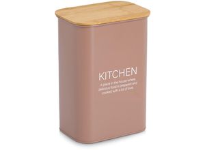 4003368194080 - Vorratsdose ZELLER PRESENT mit Bambusdeckel Kitchen mocca B126cm H25cm Lebensmittelaufbewahrungsbehälter Trendfarbe 3500 ml 4003368194080 - Vorratsdose ZELLER PRESENT mit Bambusdeckel Kitchen mocca B126cm H25cm Lebensmittelaufbewahrungsbehälter Trendfarbe 3500 ml