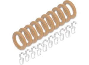 4016318002694 - Gardinenring Liedeco Gardinenstangen (Packung 10-St mit Faltenlegehaken) für Gardinenstangen Ø 28 mm beige 4016318002694 - Gardinenring Liedeco Gardinenstangen (Packung 10-St mit Faltenlegehaken) für Gardinenstangen Ø 28 mm beige