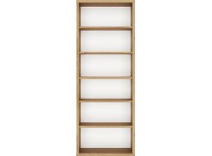 3483601192898 - Aktenregal GAMI Elio braun (kastanie natur) Regale B H T 79cm x 210cm x 36cm 6 St offene Fächer Spanplatte Kollektion in edles Design B79cm H210cm T36cm