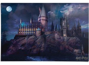 8714597579543 - Poster REINDERS Harry Potter Hogwarts blau (farbe bild(er) blau) B915cm H61cm Papier Bilder