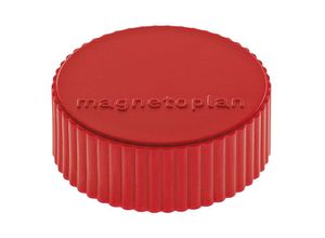 4013695056258 - Magnet DISCOFIX MAGNUM Ø 34 mm VE 50 Stk rot magnetoplan