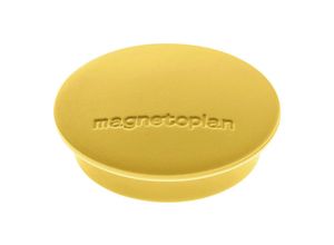 4013695056043 - Magnet DISCOFIX JUNIOR Ø 34 mm VE 60 Stk gelb magnetoplan