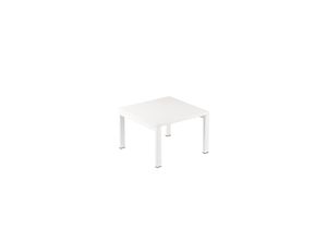 3660141220353 - Beistelltisch T601313 weiß quadratisch 60x60 cm (BxT) 3660141220353 easyDesk