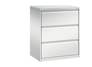 4025314220605 - Karteikartenschrank ACURADO 2-bahnig 3 Schübe lichtgrau C+P