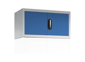 4062084803263 - ACURADO Aufsatzschrank mit Flügeltüren HxBxT 500 x 930 x 400 mm lichtgrau   lichtblau C+P