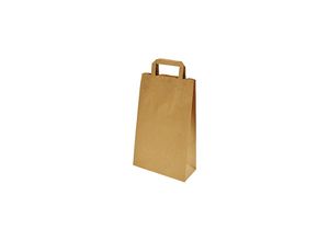8057717931037 - Papiertragetasche braun LxBxH 220 x 105 x 360 mm 70 g m² VE 250 Stk ab 10 VE ratioform