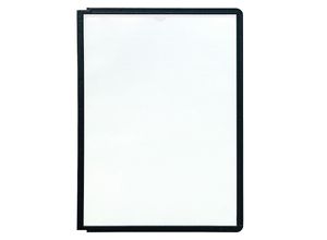 4005546501321 - DURABLE Klarsichttafel mit Profilrahmen für DIN A4 VE 10 Stk schwarz ab 3 VE