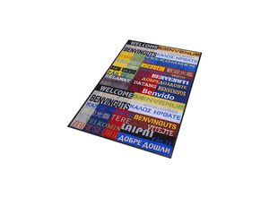 0662641849990 - NOTRAX Design-Schmutzfangmatte New-Welcome-Design LxB 900 x 600 mm
