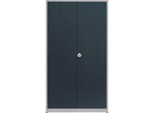 4250633343319 - mauser Universalschrank extrahoch HxBxT 2200 x 1200 x 420 mm weißaluminium   anthrazitgrau