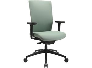 4014296849522 - Bürostuhl Sitness AirWork G mintgrün   schwarz mit Armlehnen bis 110kg 4014296849522 Topstar
