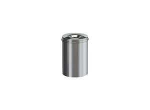 8713631032242 - Sicherheits-Papierkorb Edelstahl selbstlöschend Volumen 30 l HxØ 470 x 335 mm glänzend Brabantia