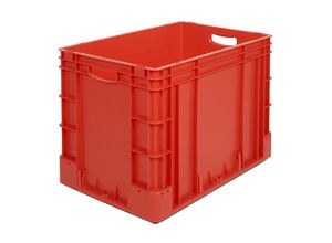 4250677903135 - Industriebehälter Volumen 80 l LxBxH 600 x 400 x 420 mm VE 2 Stk rot kaiserkraft