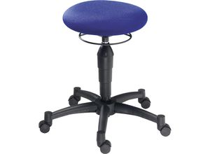 4014296984704 - Hocker BALANCE 10 mit Orthositz Ø 350 mm royalblau Topstar