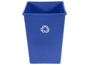 0086876156423 - Wertstoffsammelbehälter UNTOUCHABLE® Volumen 132 l quadratisch blau Rubbermaid