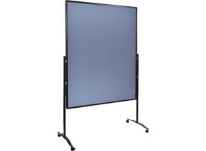 8713797091107 - Moderationswand Premium Plus Tafelformat 1200 x 1500 mm Filz blaugrau fest Legamaster