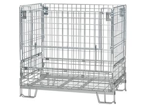 8051128850178 - Gitter-Faltbox LxB 1200 x 1000 mm Stapelhöhe 750 mm Gewicht 45 kg kaiserkraft
