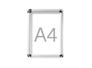 8595578350845 - Display-Klapprahmen Aluminium VE 2 Stk für DIN A4 kaiserkraft