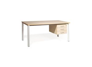 5905745100938 - Unterschrank für Desk Duo BxT 428 x 600 mm Birke kaiserkraft