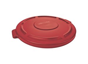 0086876014013 - Deckel BRUTE® mit Ablaufrinnen für 121-l-Container rot Rubbermaid