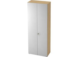 4032062178607 - ANNY-AC - Aktenschrank mit Akustik-Rückwand HxBxT 2156 x 800 x 420 mm 5 Fachböden Ahorn-Dekor kaiserkraft