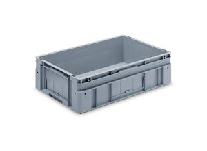 4051513001509 - Euronorm-Stapelbehälter Außen-LxBxH 600 x 400 x 170 mm grau VE 2 Stk kaiserkraft