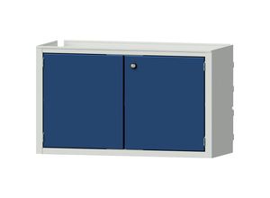 4014641270964 - Flügeltürschrank BxTxH 760 x 330 x 450 mm enzianblau ANKE
