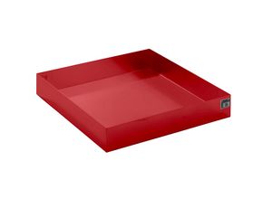 4061753001924 - EUROKRAFTbasic Paletten-Auffangwanne LxBxH 1200 x 1200 x 185 mm rot RAL 3000