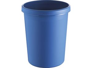 4012086051254 - helit Papierkorb aus Polyethylen Volumen 45 l VE 2 Stk HxØ 480 x 390 mm blau