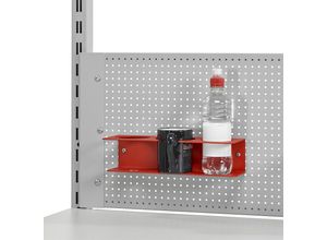 8719806016772 - Dosen- und Flaschenhalter für Lochblechrückwand HxBxT 70 x 300 x 110 mm kaiserkraft