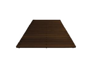 4260061897940 - Holzlaufrost Yoga dunkel gebeizt pro lfd m ohne Anschrägung Breite 1000 mm Miltex