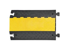 4055381350325 - Kabelbrücke Höhe 75 mm Normelement schwarz   gelb kaiserkraft