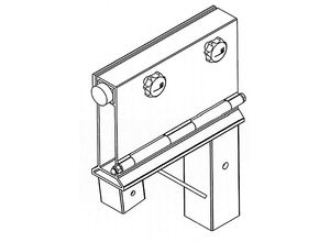 4061753110329 - Horizontalversteller für Aluminium-Portalkran zur variablen Stützenabstandänderung Vetter