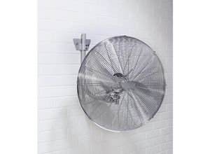 4024397363254 - CasaFan WM2 Wall Eco Wandventilator (Ø x H) 69 cm x 69 cm Flügelfarbe Silber-Grau Gehäusefarbe (Details) Silber-Grau Chrom (glänzend)