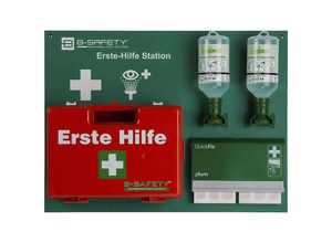 4251138219789 - Erste-Hilfe-Station STANDARD No 1 inkl Augenspülflaschen-Wandbox Pflaster Erste-Hilfe-Koffer kaiserkraft