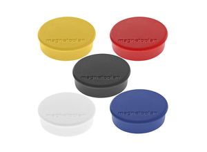 4013695056173 - Magnet DISCOFIX HOBBY Ø 25 mm VE 100 Stk sortiert magnetoplan