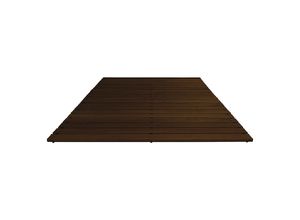 4260061897964 - Holzlaufrost Yoga dunkel gebeizt pro lfd m ohne Anschrägung Breite 1500 mm Miltex