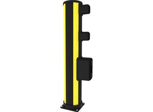 4061753259011 - Axelent Fußgänger-Rammschutz-Endpoller X-Protect Höhe 1160 mm 3 Anschlüsse