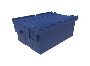 5051143000216 - Mehrweg-Stapelbehälter LxBxH 600 x 400 x 250 mm unifarben blau kaiserkraft